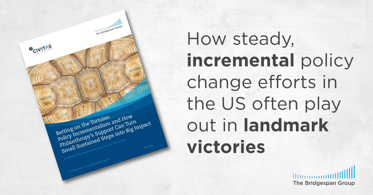 Policy Incrementalism and How Philanthropy's Support Can Turn Small ...