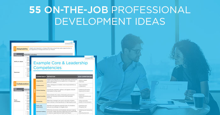 How to Build Competency-Based Professional Development Plans | Bridgespan