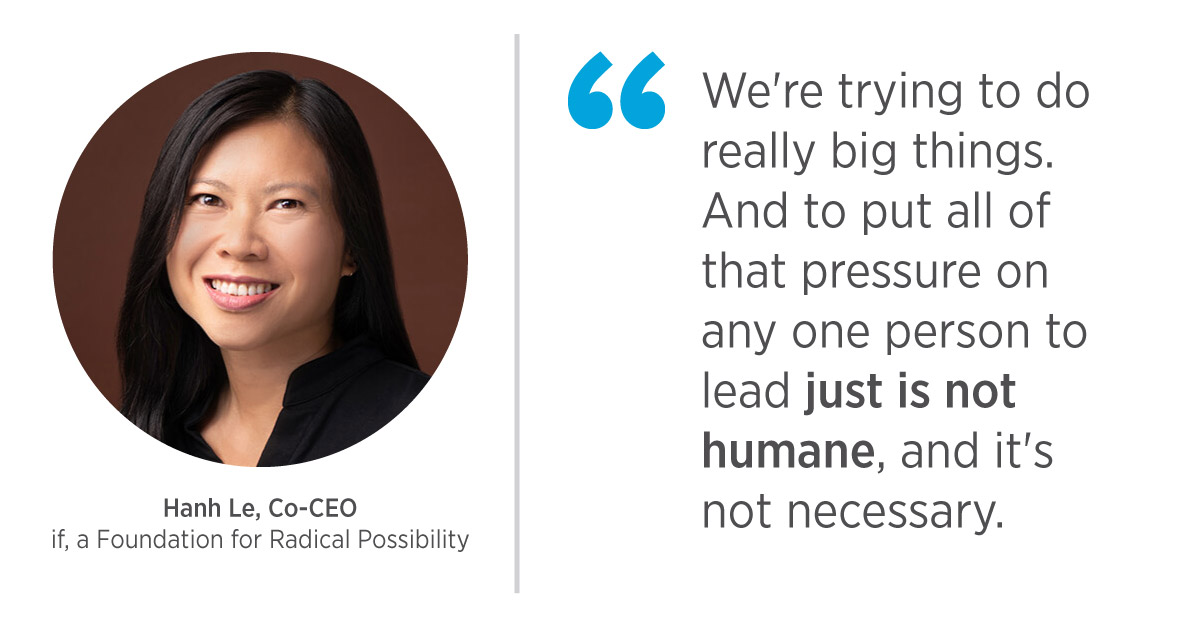 What Drives a Nonprofit to Choose Co-Leadership? A Desire for a More ...