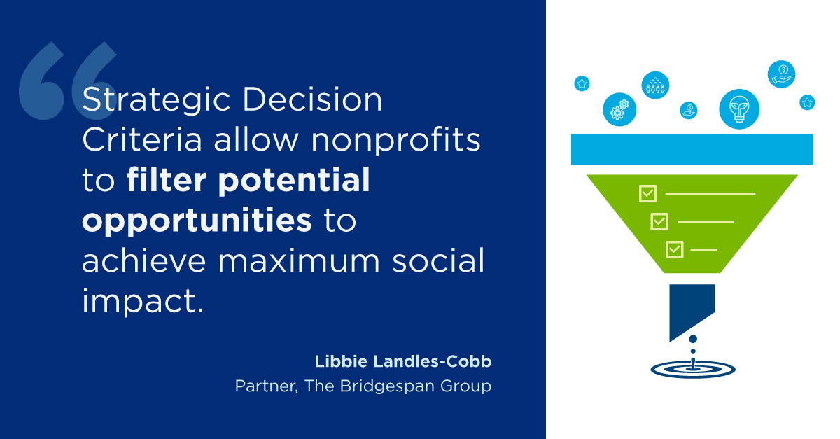Using Decision Criteria to Improve Nonprofit Program Choices | Bridgespan